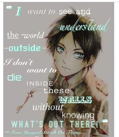 21 Best Attack On Titan Quotes Images On Pinterest Anime Qoutes