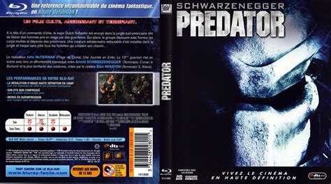 Jaquette Dvd De Predator Blu Ray Cinéma Passion