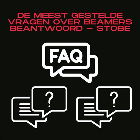 De Meest Gestelde Vragen Over Beamers Beantwoord Stobe Stobenl