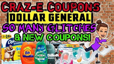 🤑new Glitches And Coupons🤑dollar General Couponing This Week 1031 116🤑