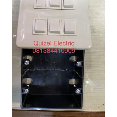 Jual Grid Switch Atau Saklar 6 Gang Panasonic Inbodus Plastik