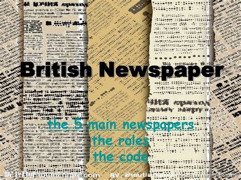 British Newspaperword文档在线阅读与下载无忧文档
