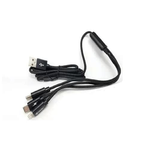 Cabo Usb Cb 32 3 Em 1 Micro Lighting E Type C Pmcell Carrefour