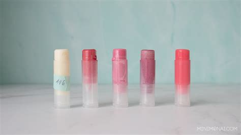 Tinted Lip Balms Testing Plant Based Dyes Mini Monai Formulate