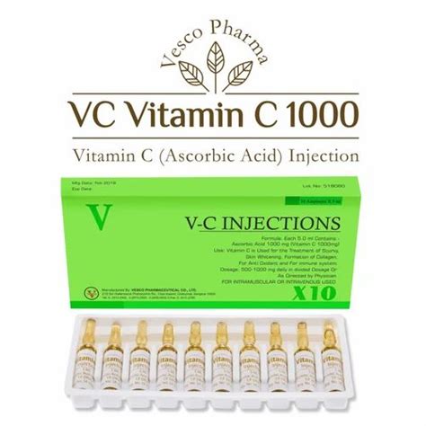 Vitamin C Ascorbic Acid Injection At Rs 1000 Box Vitamin C