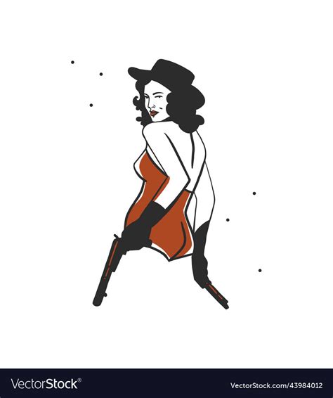 Hand Drawn Abstract Graphic Clipart Royalty Free Vector