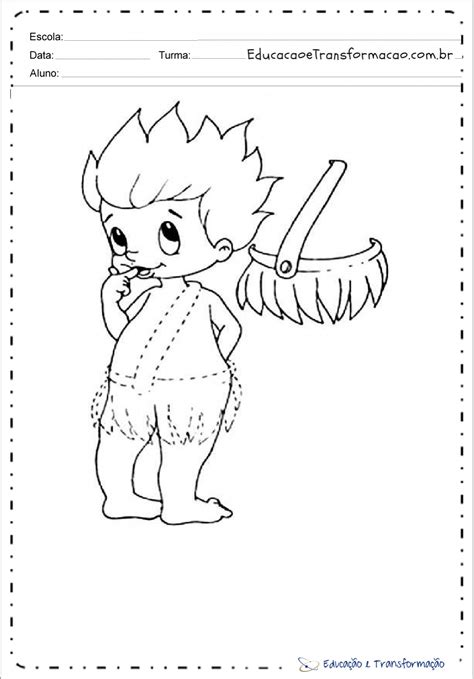Desenhos Do Curupira Para Imprimir E Colorir Projeto Folclore My XXX