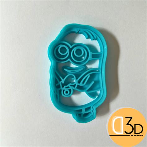 Archivo Stl Minion V1 Cortante Y Sello 👹 ・diseño Para Descargar Y