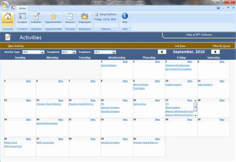 Microsoft Access Crm Template Free Shooters Journal