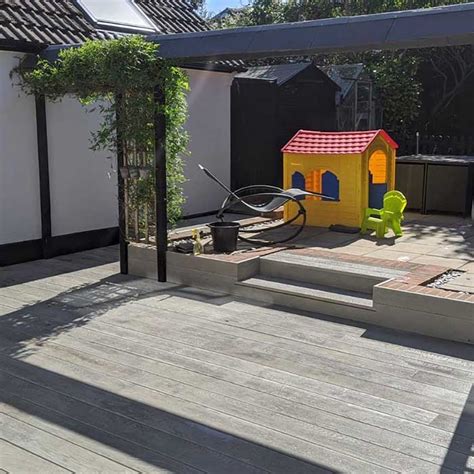 Smoked Oak Millboard Decking Epsom All On Deck
