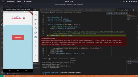 Android Googlesheet With Flutter Invalid Grant Invalid Jwt Stack