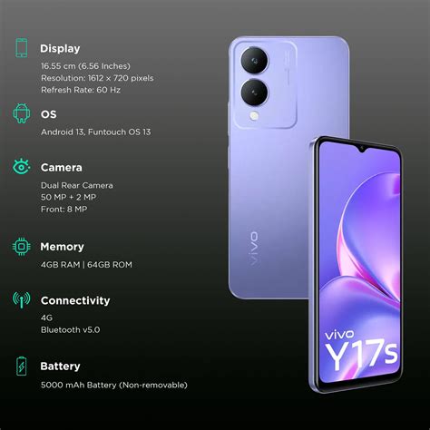 Buy Vivo Y S Gb Ram Gb Glitter Purple Online Croma