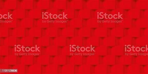 볼륨 현실적인 벡터 큐브 텍스처 빨간색 기하학적 원활한 타일 패턴 당신 프로젝트에 대 한 디자인 배경 3차원 형태에 대한 스톡 벡터 아트 및 기타 이미지 Istock