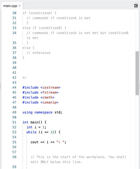 Solved Main Cpp X Lab If Else An Actual Job Chegg