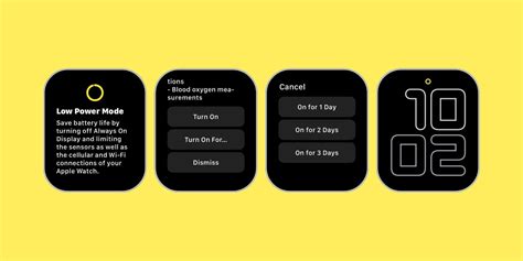 how to use low power mode on apple watch