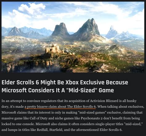 gaming elderscrolls6 microsoft singleplayer charles mullins