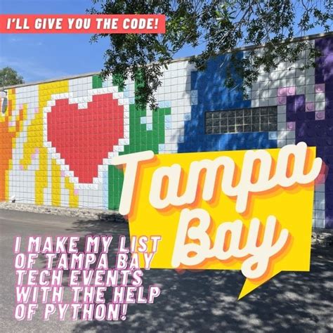 Im Giving Away My Python Tricks At “women Who Code Tampa” Next Month