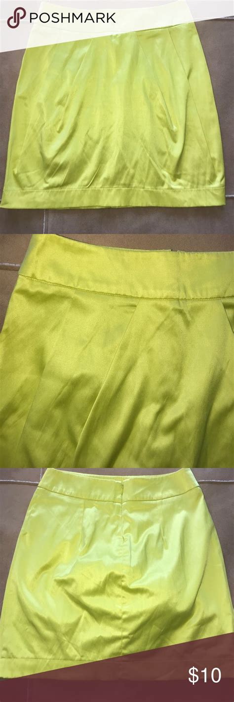 Bright Yellow Pleated Skirt Yellow Pleated Skirt Yellow Mini Skirt