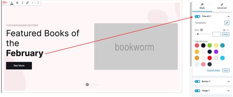 Hero Carousel Blocks Bookworm Gutenberg Blocks