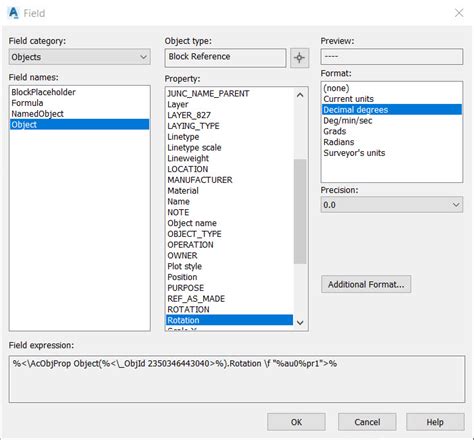 Create A Block That Displays Its Rotation Autodesk Community