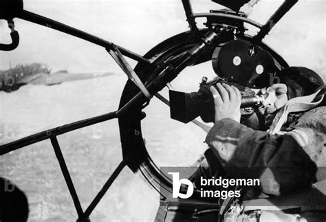 Image Of Reporter Of The Luftwaffe Filming Aircrafts 1940