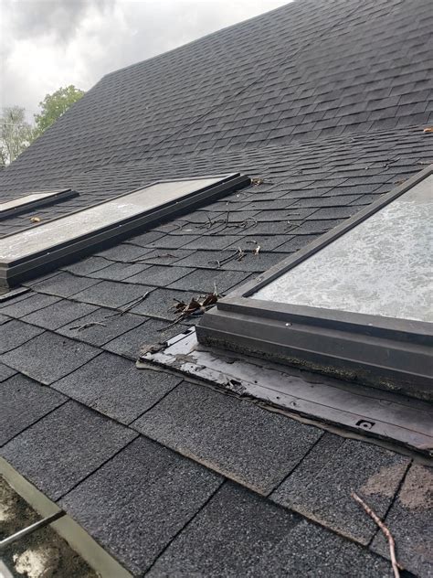 New Roof And Skylight Leak R Roofing
