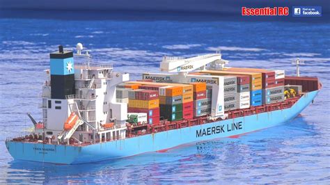 Maersk Container Ship Model Kit