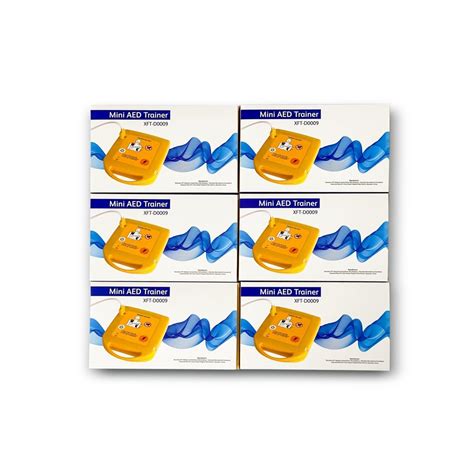 Mini Aed Trainer Xft D0009 Pack Of 6 Defibwarehouse Wide Range Of