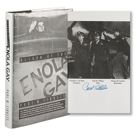Enola Gay Paul Tibbets Signed Book For Sale At Auction On 11th October