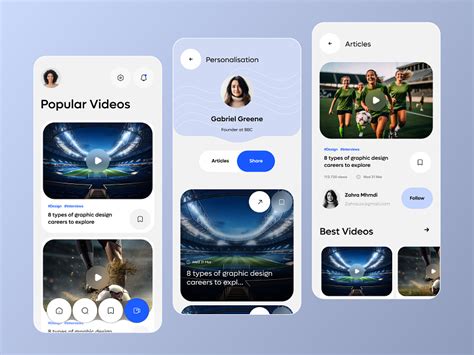 News App Ui Designs Themes Templates And Downloadable Graphic