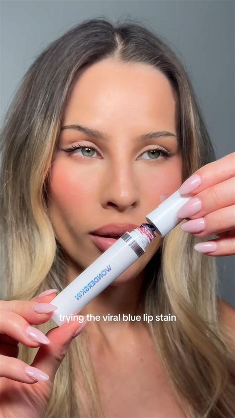 Wonderskin Wonder Blading Lip Stain Peel Off And Reveal Kit Long
