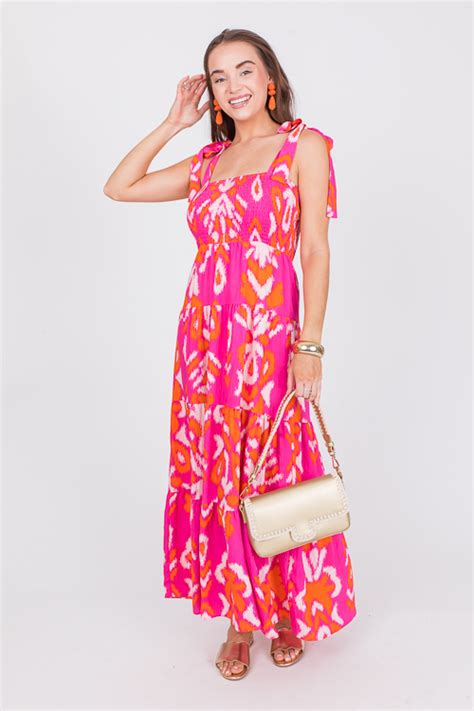 Teagon Geometric Drop Rust New Arrivals The Blue Door Boutique