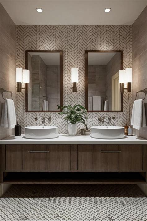 Transform Your Double Sink Bathroom With Trendy Wall Decor In 2024