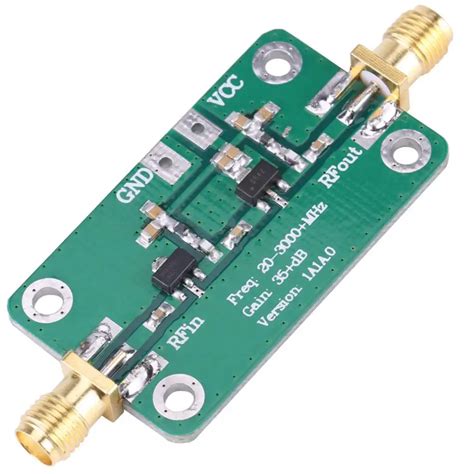 Radio Amplifier Mhz Wideband Rf Low Noise Amplifier Radio Frequency Lna Gain Db In