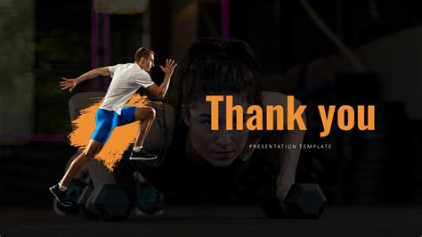 Gym And Fitness Ppt Template Slidekit