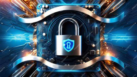 Cybersecurity Concept Secure Your Information Premium Ai Generated Image