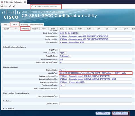 How To Upgrade The Firmware On A Mpp Device Cisco Community