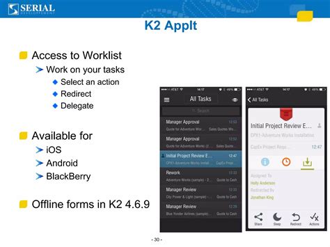 Real World Experience With SharePoint And K2 Workflows PPTX