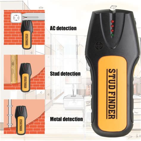 Metal Detector Wood Stud Finder Electronic Wire Sensor Cable Scanner