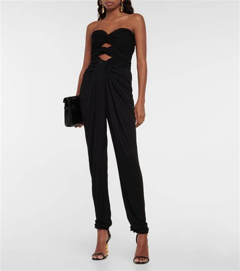 Opyum 110 Patent Leather Sandals In Black Saint Laurent Mytheresa