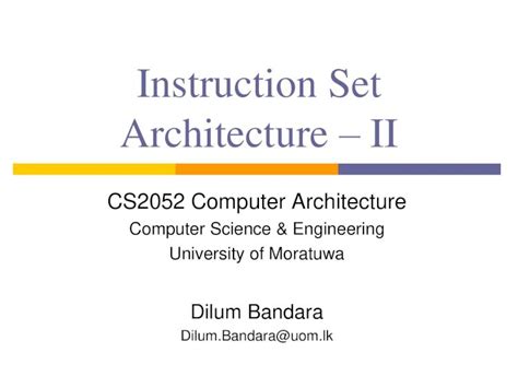 pdf instruction set architecture ii dokumen tips