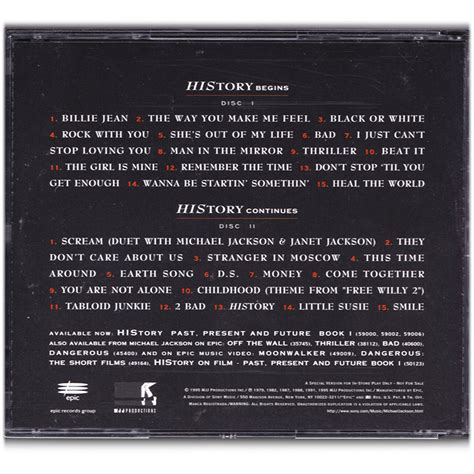 Michael Jackson History Album Cover 2