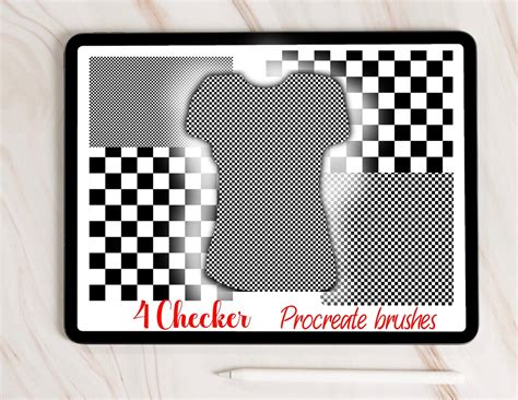 Procreate Brush Procreate Checker Pattern Brushes Procreate Brush