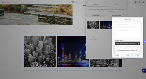 how to open different lightbox gallery for each image in gallery block