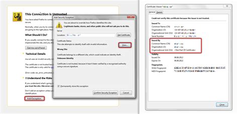 This Connection Is Untrusted Firefox Support Forum Mozilla Support
