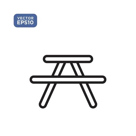Premium Photo Table Related Vector Line Icons