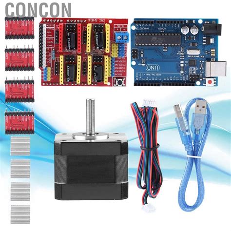 Concon Cnc Shield Controller ชุด Diy ชุด V3 0 พร้อม Stepper Motor