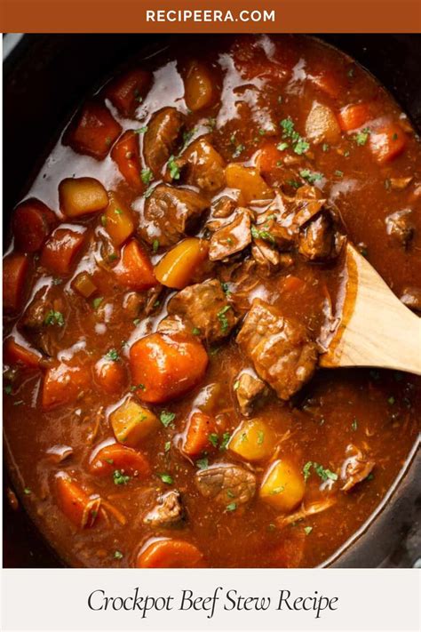 Crockpot Beef Stew Recipe Recipeera