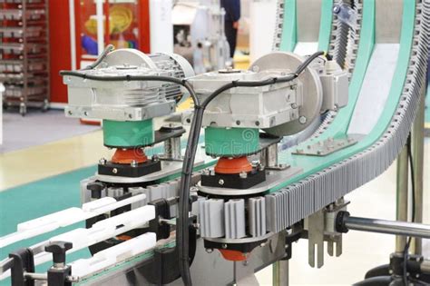 Assembly Line Engineering Development Of Vibratory Transport Stock Photo Image Of Line Food