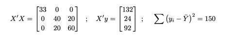 Solved You Are Given The Following Matrices Computed For A Chegg